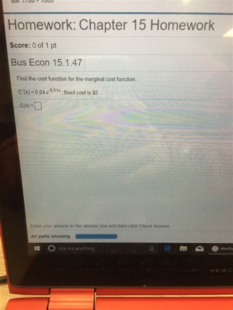 Solved Homework Chapter 15 Homework Score 0 Of 1 Pt Bus