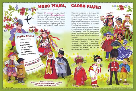 21 лютого Міжнародний день рідної мови Вітаємо всіх вас із цим чудовим святом і закликаємо