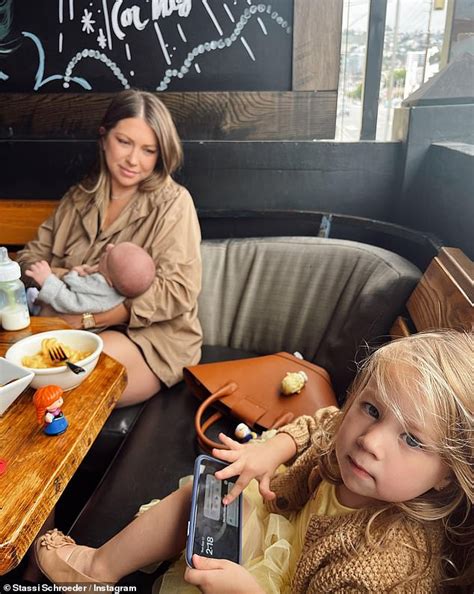 Stassi Schroeder Embraces Motherhood With Newborn Son And 2 Year Old