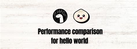 Deno Vs Bun Performance Comparison For Hello World By Mayank Choubey