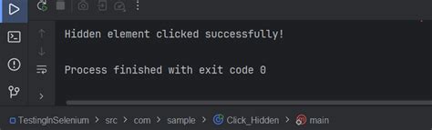 How To Click On Hidden Element In Selenium Webdriver Geeksforgeeks