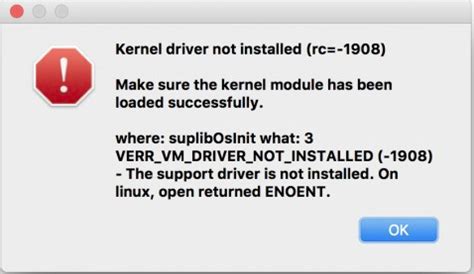 How To Fix VirtualBox Kernel Driver Not Installed Rc 1908 MiniTool