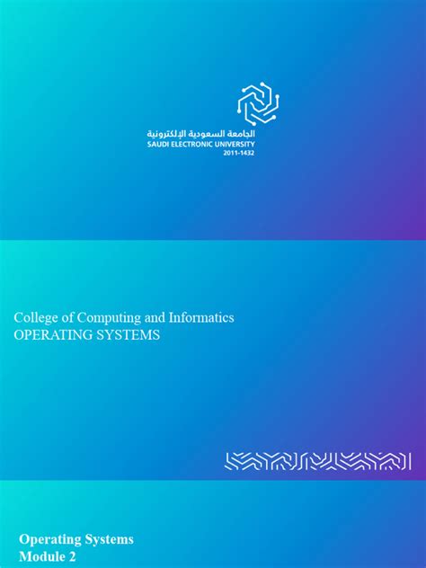 Module 2 Processes And Threads Pdf Thread Computing Process