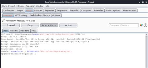 Testing Lfi To Rce Using Authlog Ssh Poisoning With Mutillidae