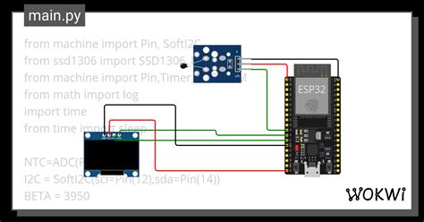 王英杰oled 热敏电阻 Wokwi Esp32 Stm32 Arduino Simulator