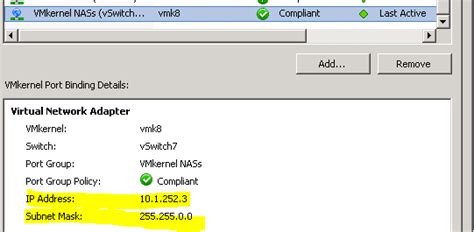 Slightly Confused With VMWare ISCSI Port Bindings Virtualization Spiceworks Community