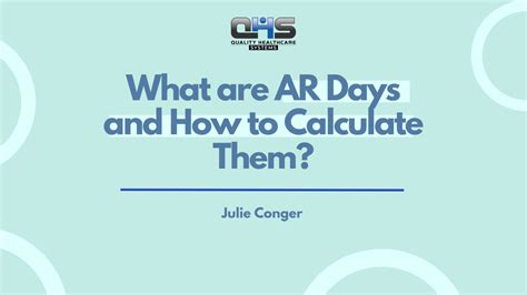 What Are AR Days And How To Calculate Them
