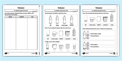 👉 Maths Capacity And Volume Measures Maths Resources