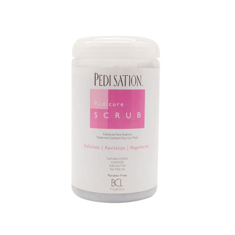 Pedi Sation Pedicure Scrub Lavender And Tee Trea Oil 910g American Beauty Supply