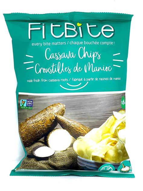 Fitbite Cassava Chips Sea Salt 100g Colombo Stores