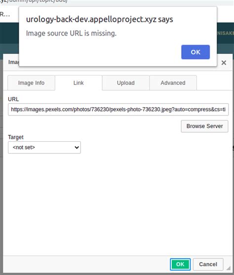 Issue With Image Uploading Via Link Tab · Issue 628 · Django Ckeditor
