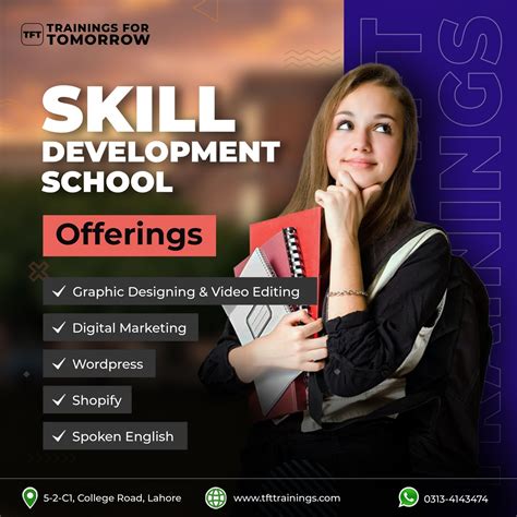 Trainings For Tomorrow Tft At Our Skill Development School We Turn