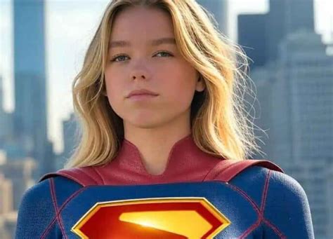Primeras Imágenes De Milly Alcock Con El Traje De Supergirl Dc Comics