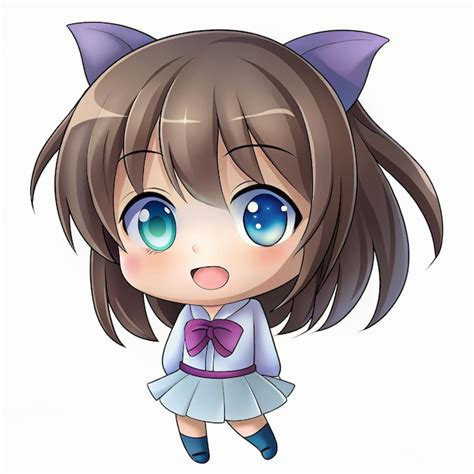 Chibi Kawaii Illustration Showcasing Cute Small Characters With Big