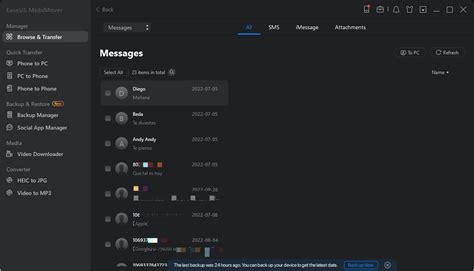 2 Ways How To Get IPhone Text Messages On Windows 10 EaseUS