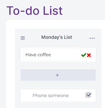 To Do List Tasks ClientShelf