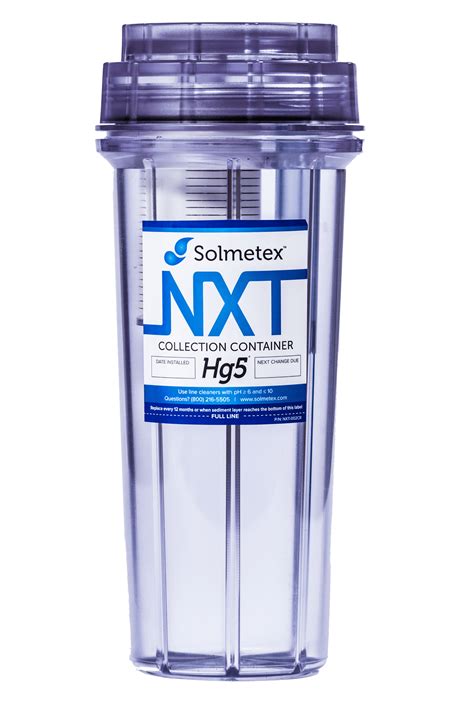 Solmetex Nxt Hg5 Collection Container With Recycle Kit Amalgam