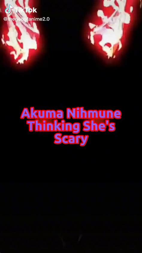 Akuma Nihmune Thinking Shes Scary