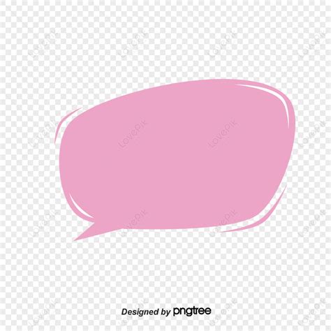 Pink Hand Painted Bubbles Dialogue Bubbles Promotion Foam Dialogue