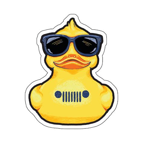 Jeep Duck Sticker Jedco