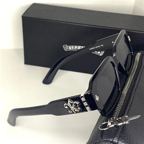 Chrome Heart Sunglasses 🖤 Dark Black Shades With Depop