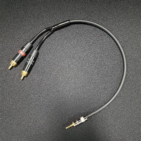 Custom Rca To 35mm Audio Cable Audio Portable Audio Accessories On