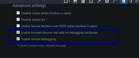 Javascript Why The Debug Button Doesnt Display For Some Of The Firefox Addons Stack Overflow