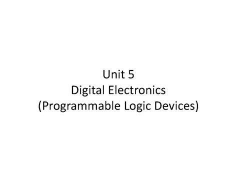 Programmable Logic Devices In Digital Electronics At Christopher Lewis Blog