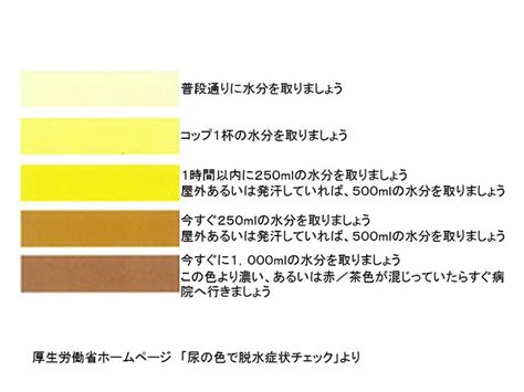 脱水の程度 熱中症 Relaxsuppo
