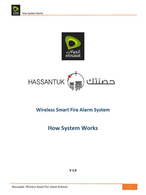 Hassantuk Wireless Fire Alarm System V1 0 Pdf Sensor Computing