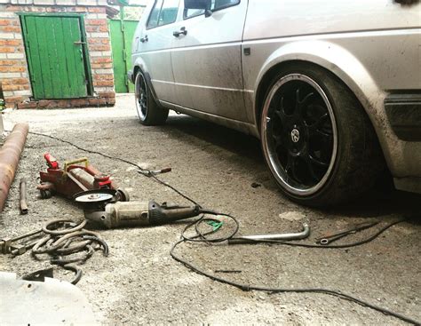 Поставил колеса — Volkswagen Golf Mk2, 1,3 л, 1987 года | колёсные ...