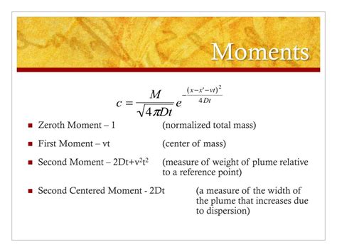 Ppt The Advection Dispersion Equation Powerpoint Presentation Free