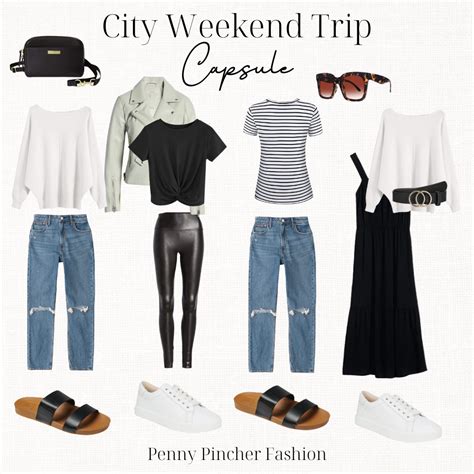What To Wear Packing For A Weekend Trip List Penny Pincher Fashion