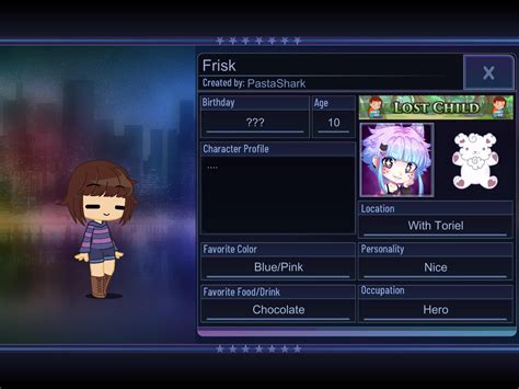 I Made Chara And Frisk Offline Import Codes In The Comments I May Use Them Rgachaclub