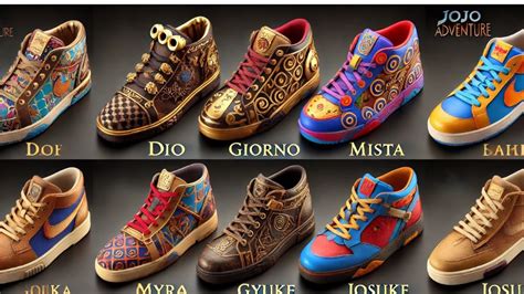 Jojos Bizarre Adventure Shoes Expressing Your Love