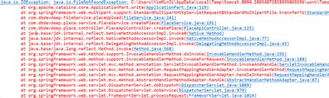 Ioexception Filenotfoundexception 오류