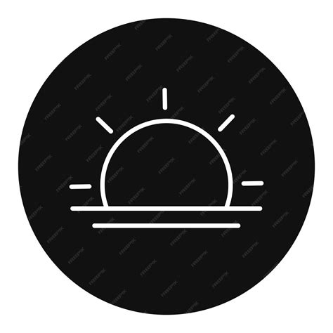 Premium Vector Sunset Vector Illustration