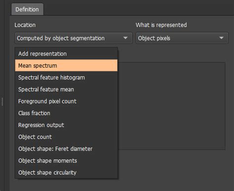 Feature Extraction Exporting