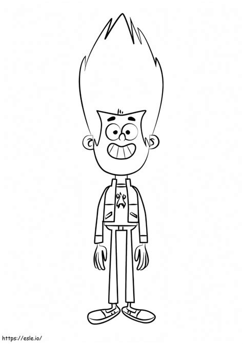 Joey Felt From Atomic Puppet Coloring Page