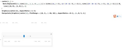 使用mathematica绘制康托尔集合(basic版本)康托尔立方体链最简单使用 Csdn博客 使用mathematica绘制康托尔集合(basic版本)康托尔立方体链最简单使用 Csdn博客
