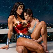 Wonder Woman Lara Croft AI Generated Porn Comics Sex Games SVSComics