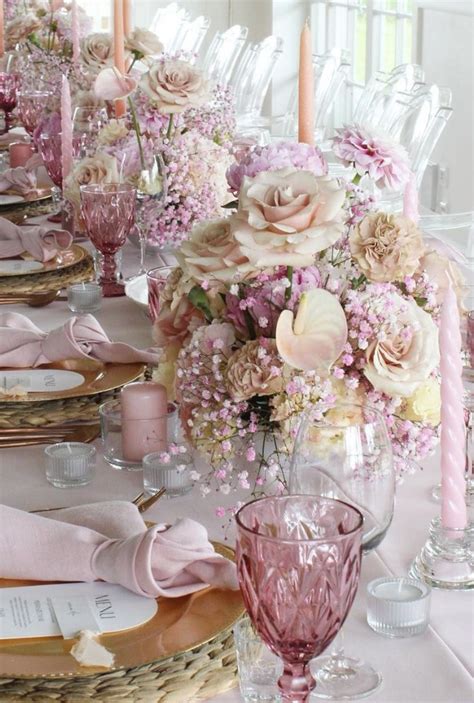 Pin By Gloria Feeley On Bridal Shower Wedding Centerpieces Pink
