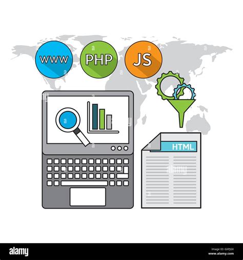 software programming language icons stock vector image and art alamy