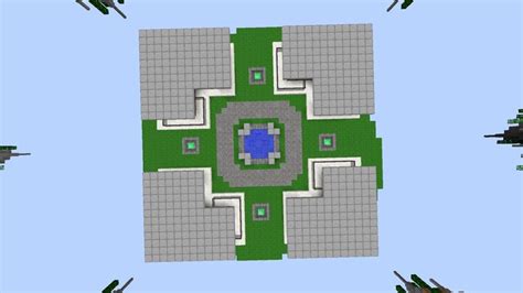 Bedwars Map City Minecraft Map