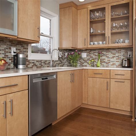 Light Brown Wood Kitchen Cabinets At Jerome Weeks Blog