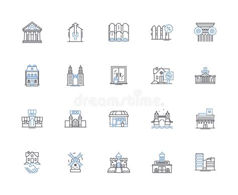 Product Design Line Icons Collection Innovation Creativity Functionality Aesthetics