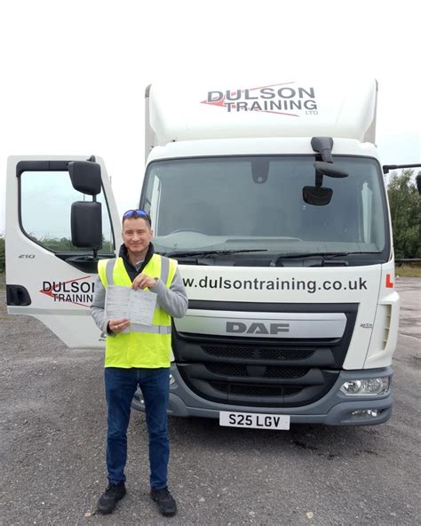 Cat C Class 2 Licences And Driver Cpc Module 4 Tests Being Passed