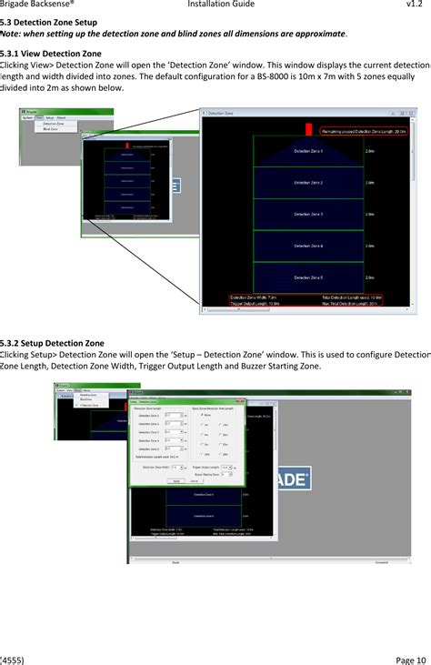 Brigade Electronics Plc Backsense Brigade Backsense Radar User Manual