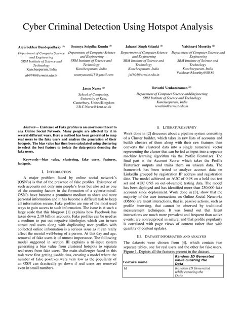 Pdf Cyber Criminal Detection Using Hotspot Analysis