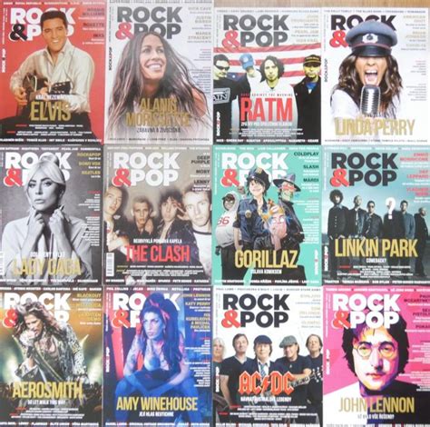 Časopis Rock And Pop Ročník Xxxi 2020 12 čísel Včetně Plakátů Aukro